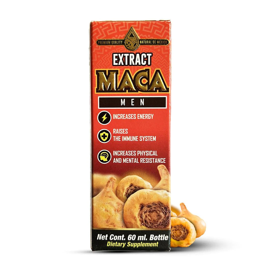 Maca Extract for Men / Maca Men Extract 60 ML. – Natural de Mexico USA